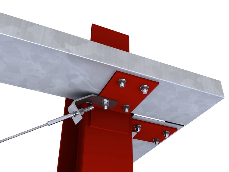 steel c sections - mezzanine flooring parts